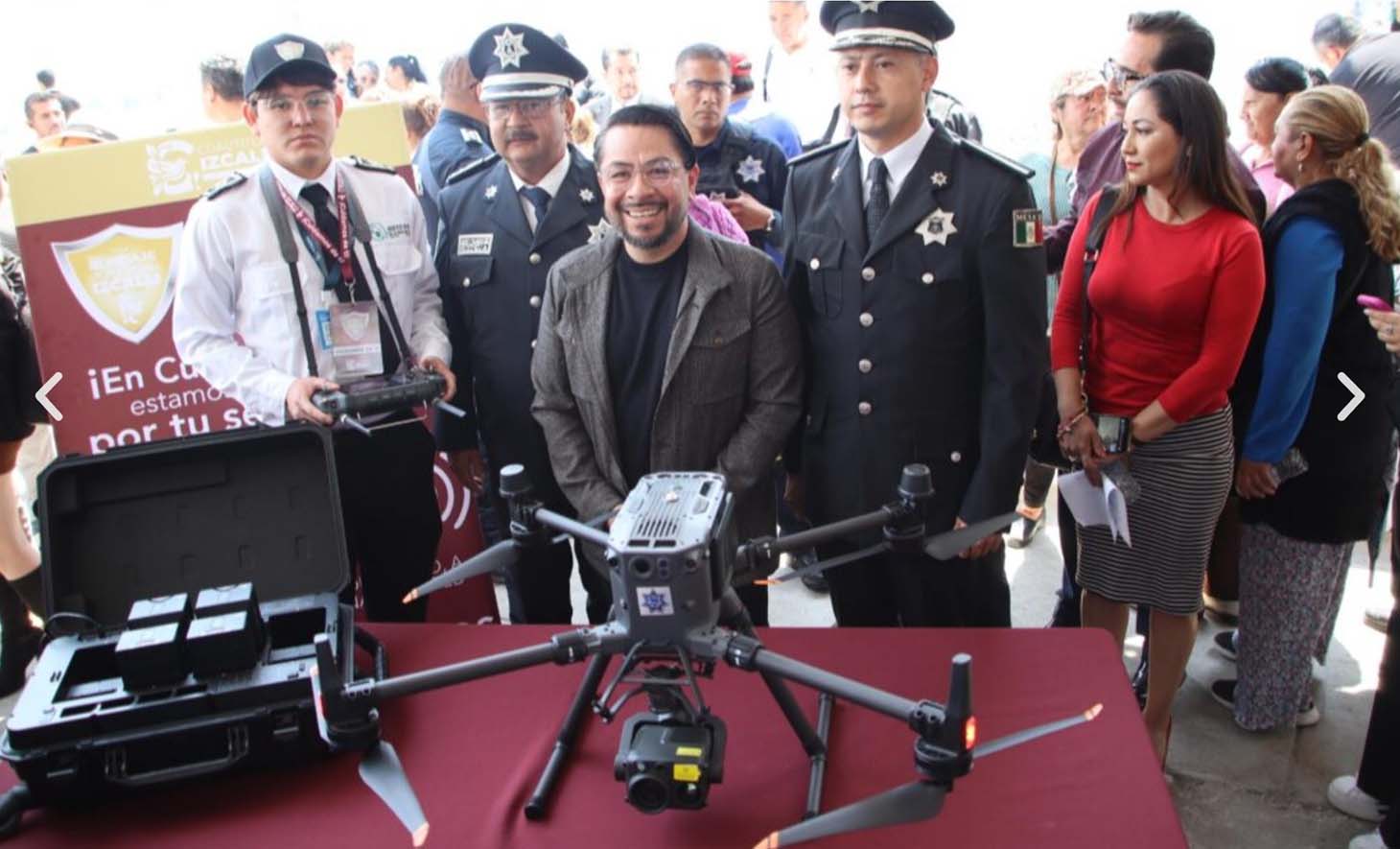 Rentan patrullas, drones y alarmas por más de $70 millones, en Izcalli - Punto Medio